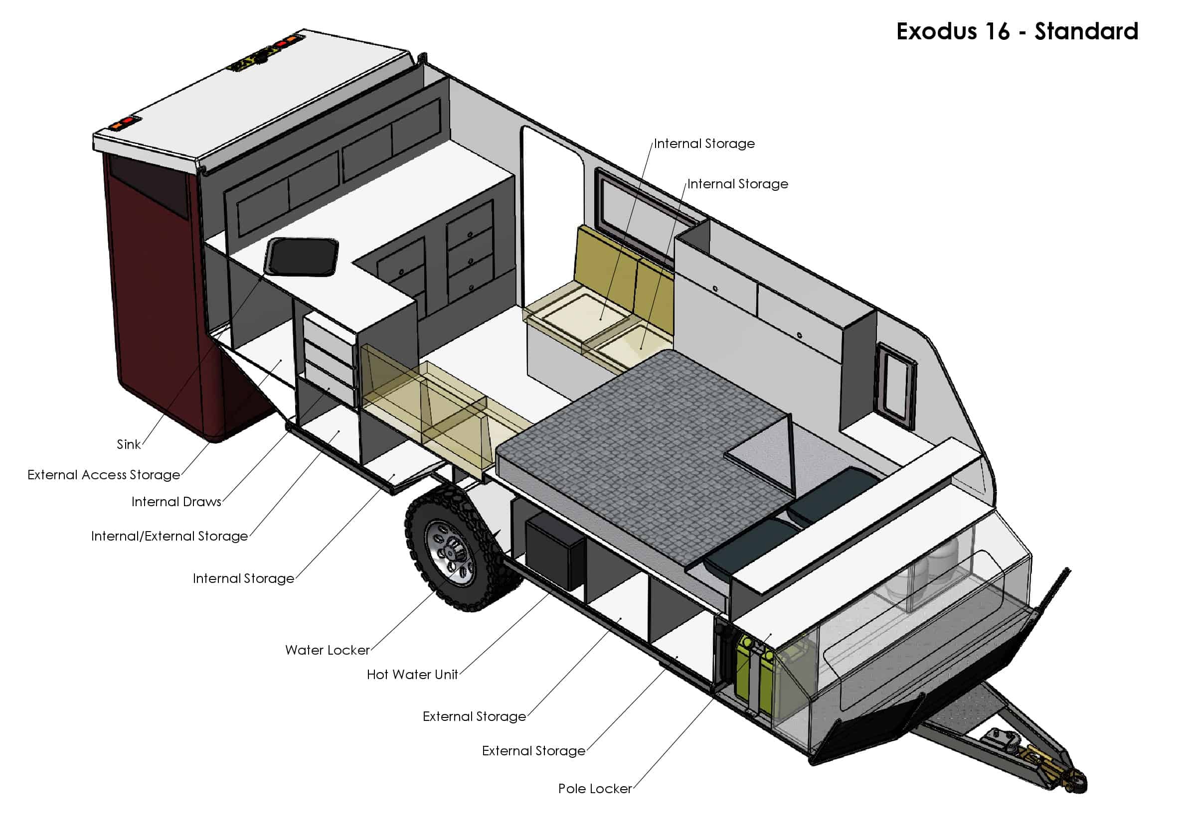 Exodus 16: Your Ultimate Off Road Camper - Click For More!